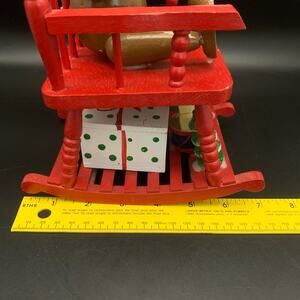 Vintage | Holiday | Vintage Music Box Teddy Bear Rocking Chair | Poshmark